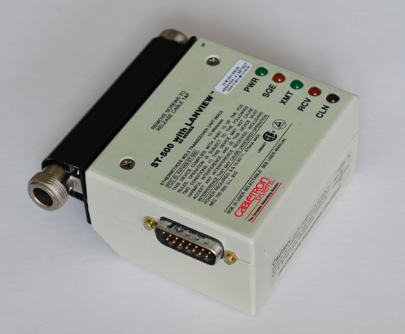 Building a 10BASE5 “Thick Ethernet” network – Matt's Tech Pages