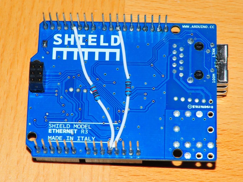 8OD – Ethernet shield – Matt's Tech Pages
