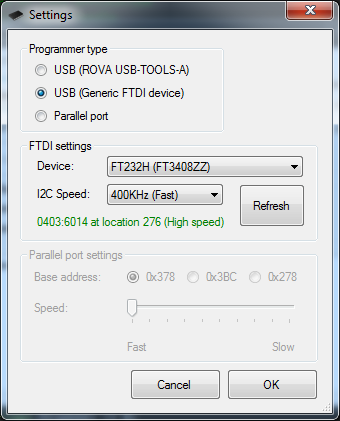 Using ROVATool with an FTDI FT232H Based board – Matt's Tech Pages