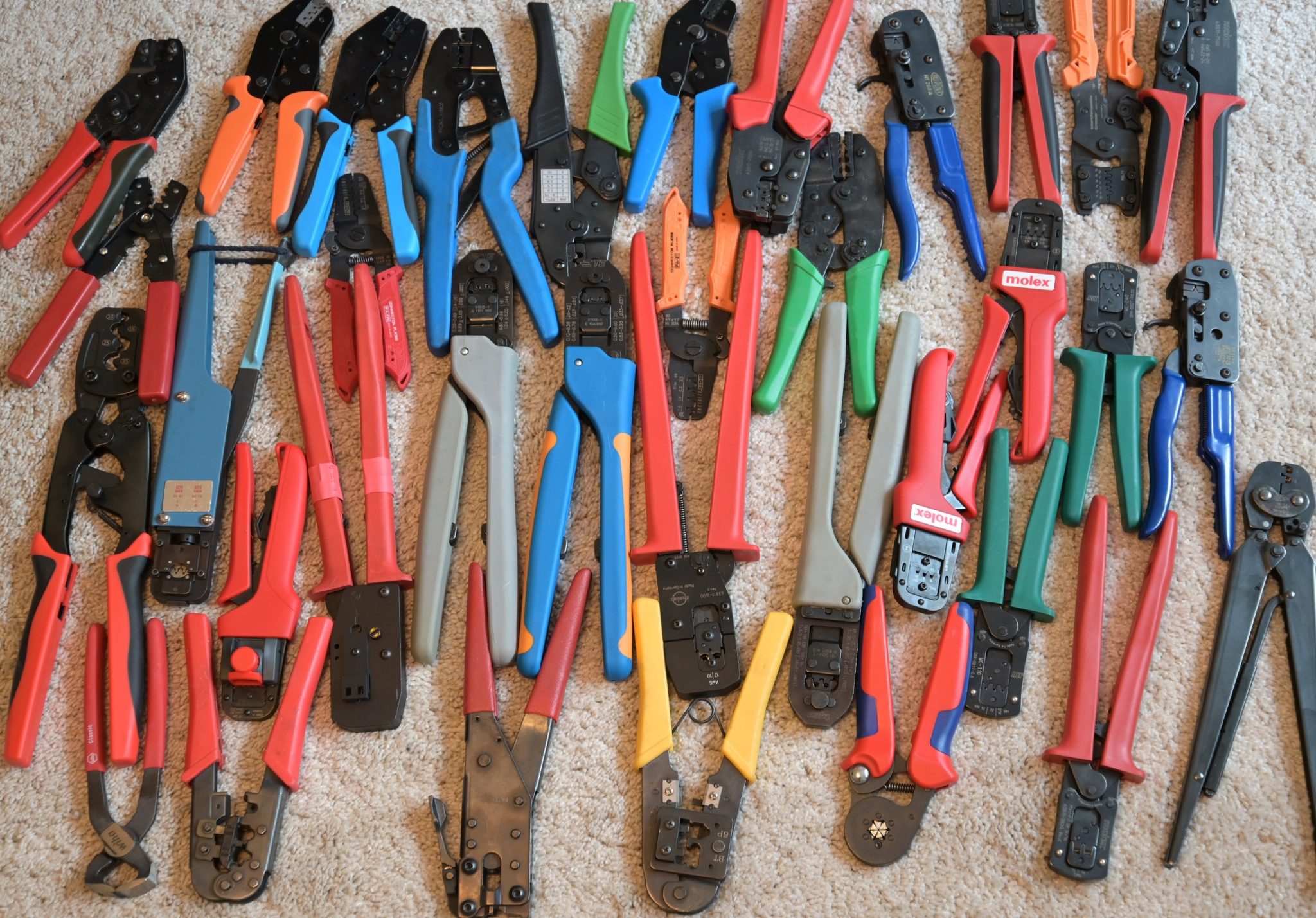 Common wire-to-board, wire-to-wire connectors, and crimp tools – Matt's ...