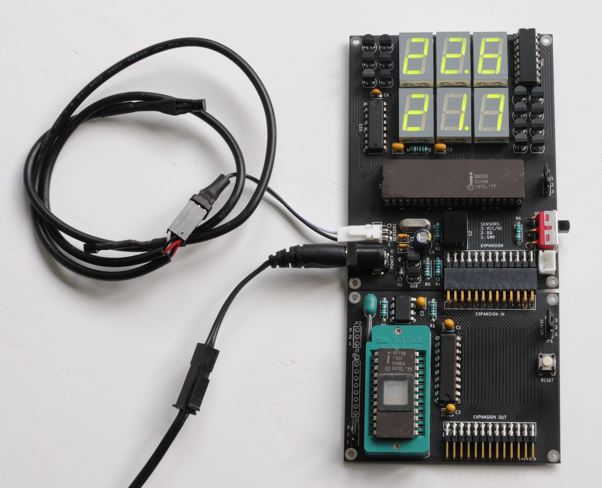 An Intel MCS-48 based dual temperature sensor – Matt's Tech Pages