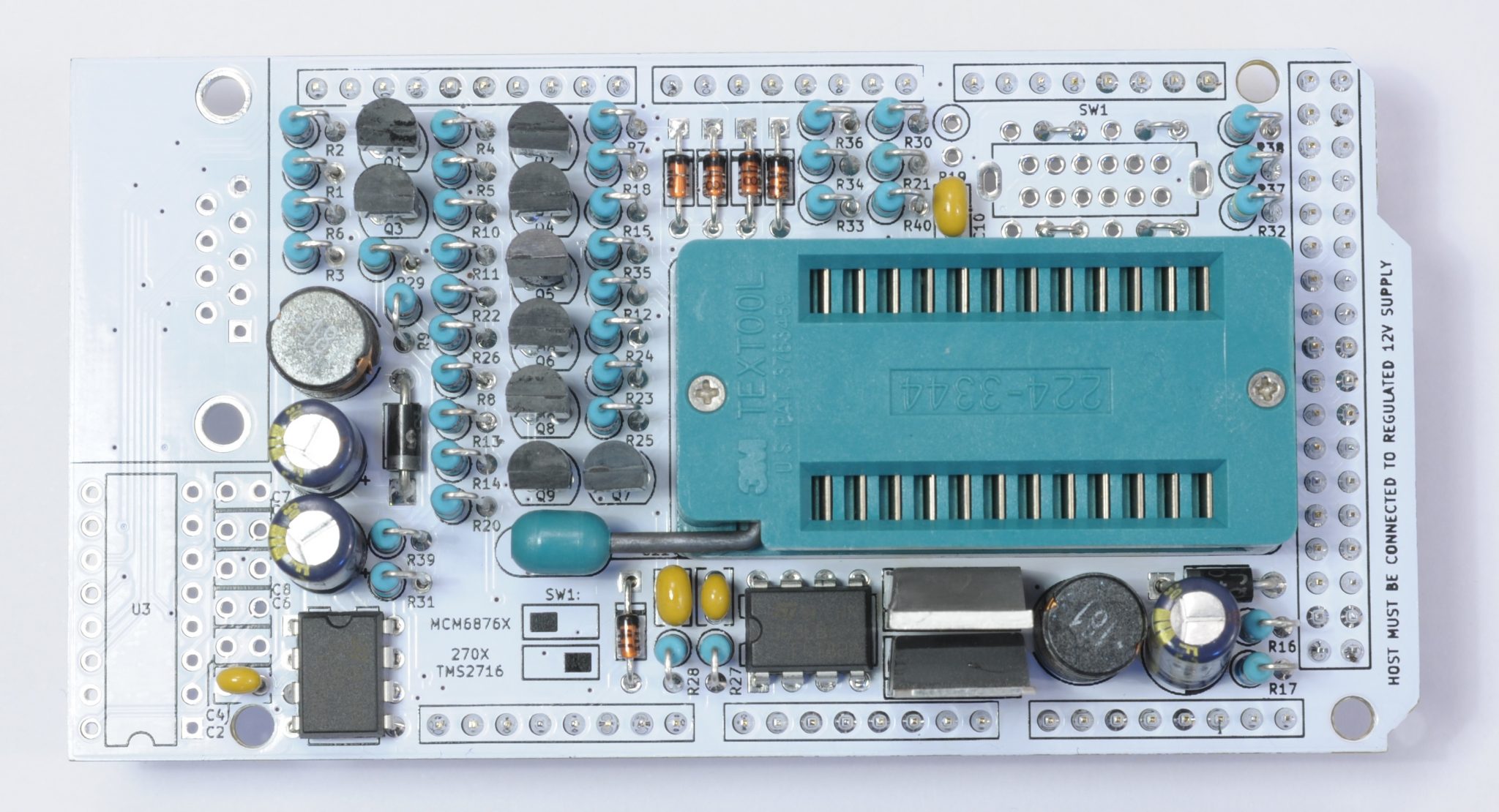An easy to build programmer for 2704 / 2708 / TMS2716 / MCM68764 / MCM68766 EPROMs – Matt's Tech ...